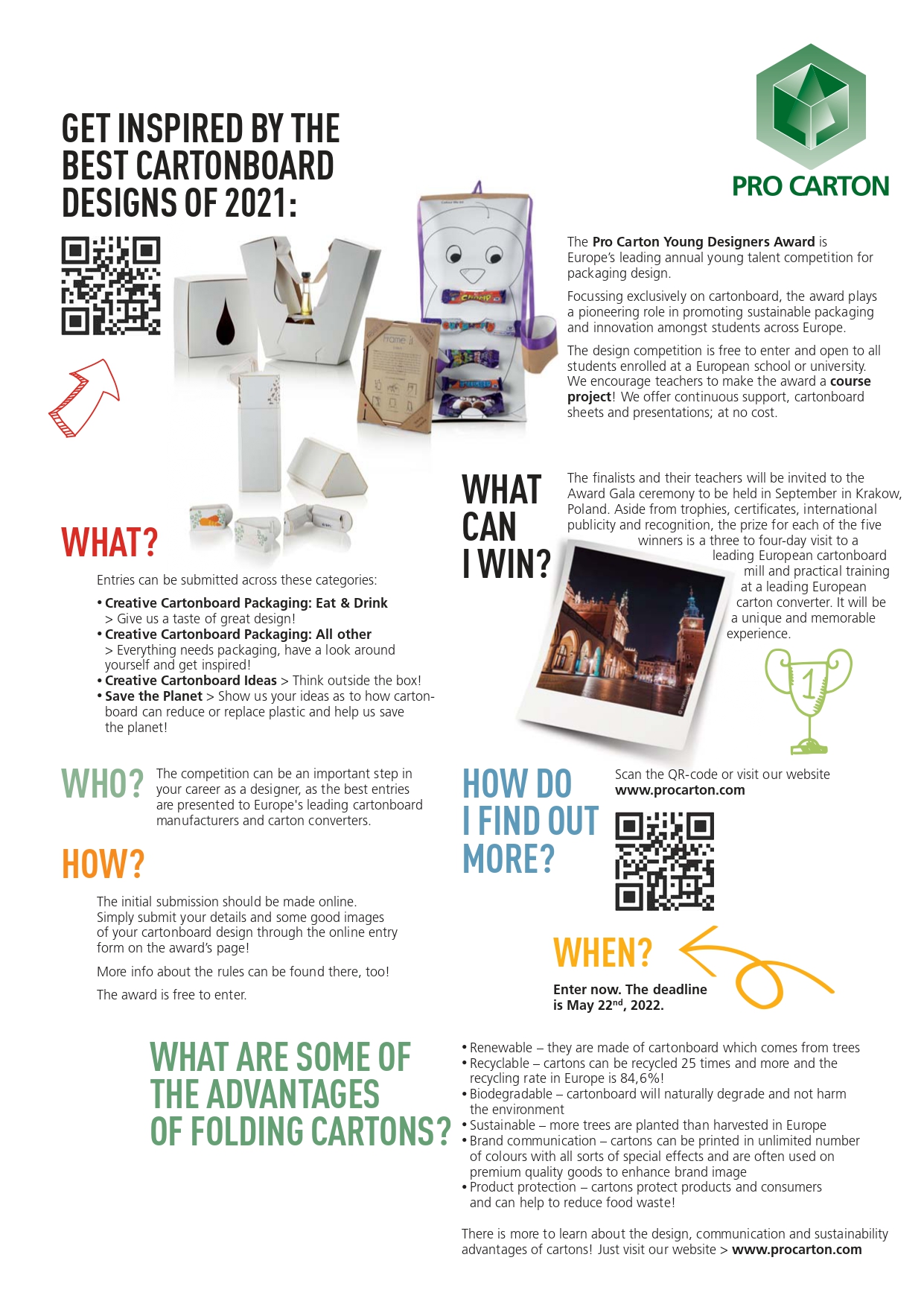 Конкурс Pro Carton Young Designers Award